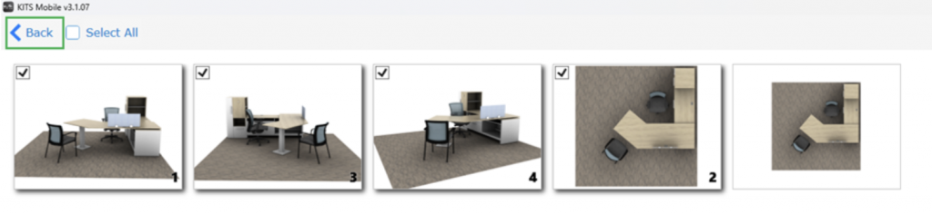 KITS Collaborator Quick Sheets with Multiple Renderings (Windows 10)